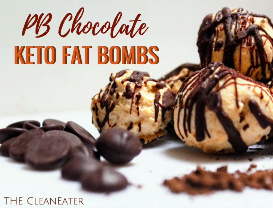 PB Chocolate Keto Fat Bombs - Caitlin's Table