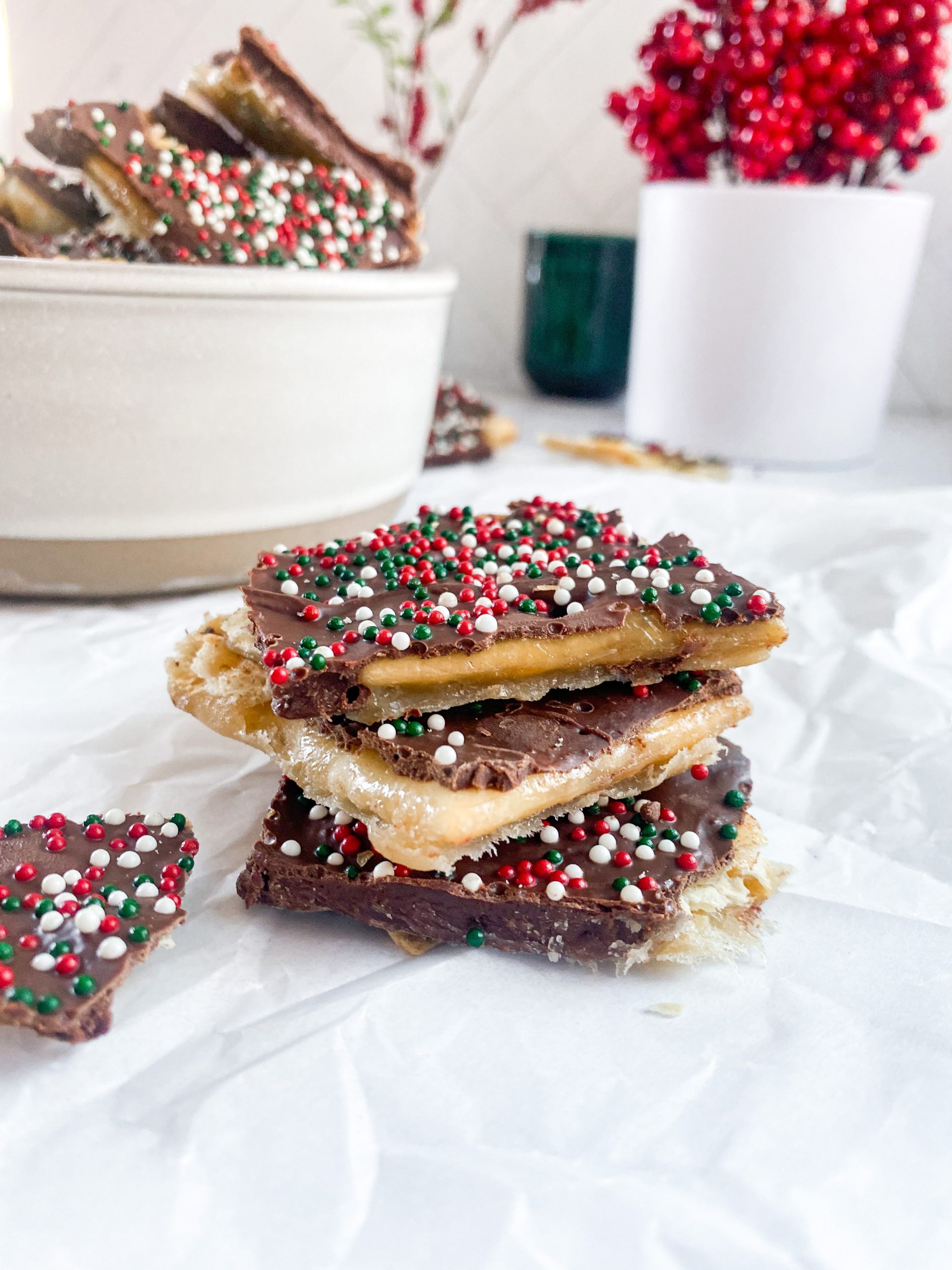 Christmas Crack Bars - Caitlin's Table