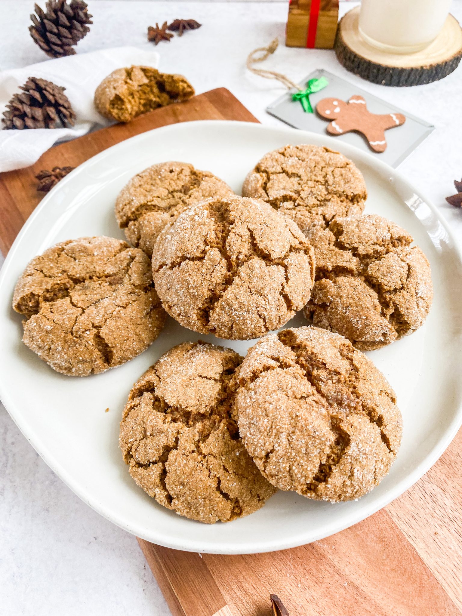 Ginger Snap Cookies (GF & DF) - Caitlin's Table