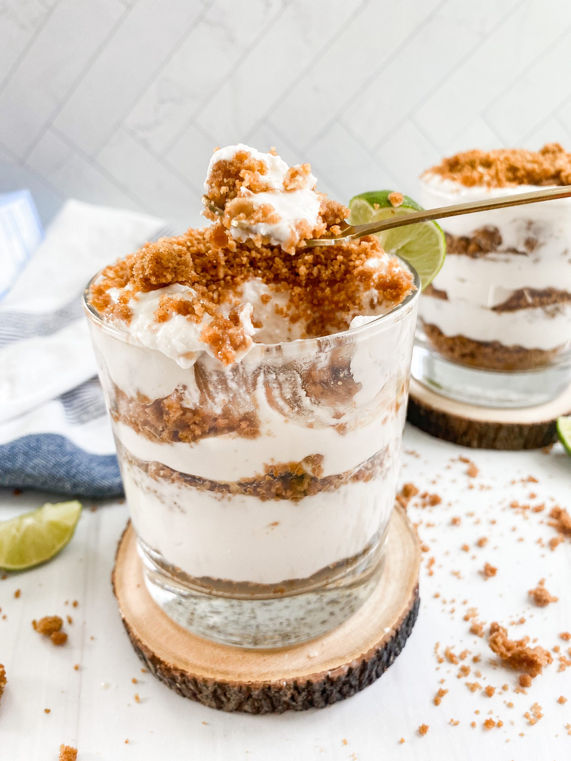 No-Bake Key Lime Pie Parfaits - Caitlin's Table