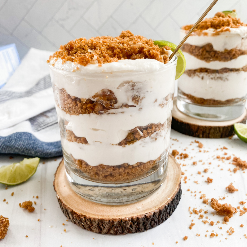 No-Bake Key Lime Pie Parfaits - Caitlin's Table