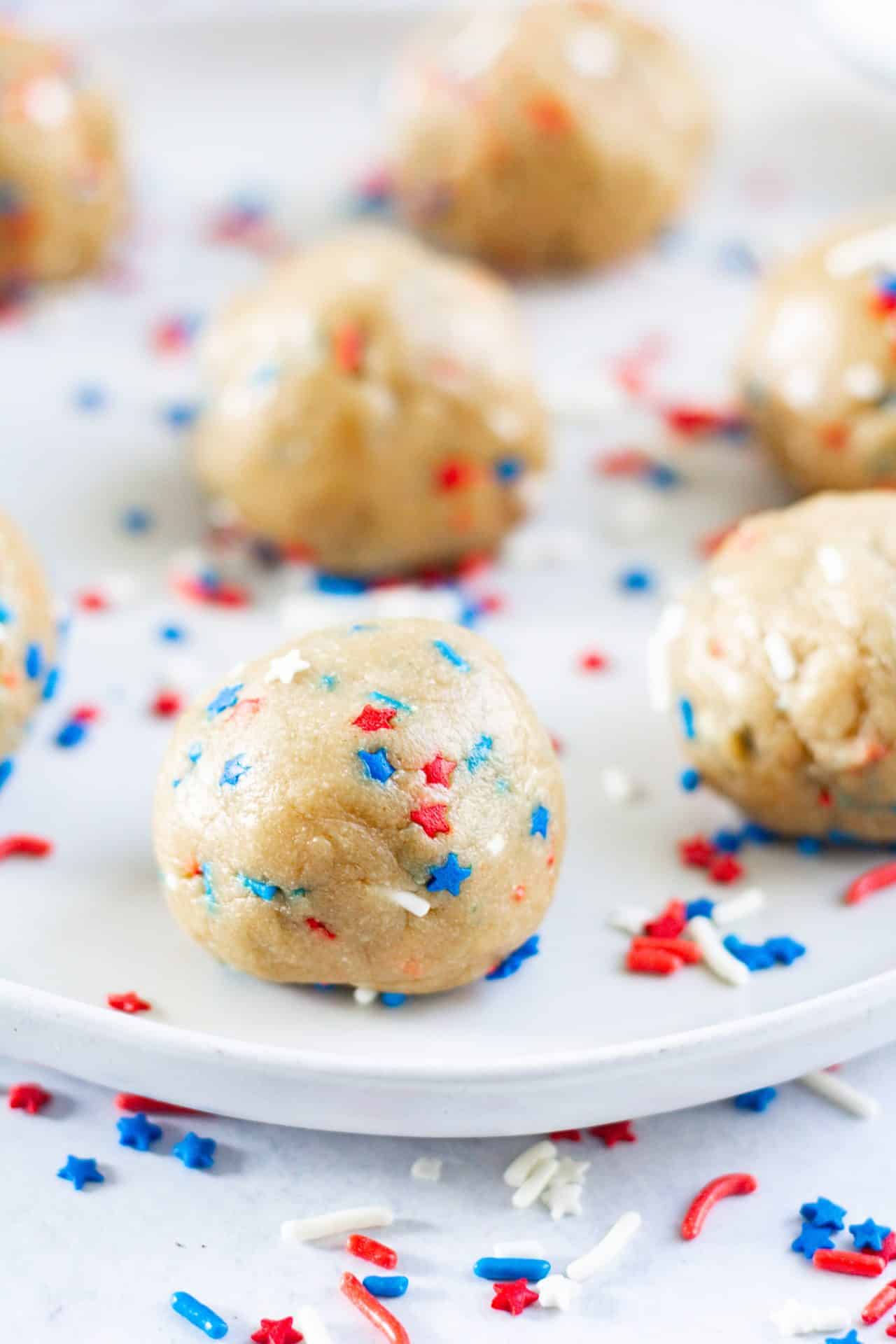 Protein Funfetti Cookie Dough - Caitlin's Table