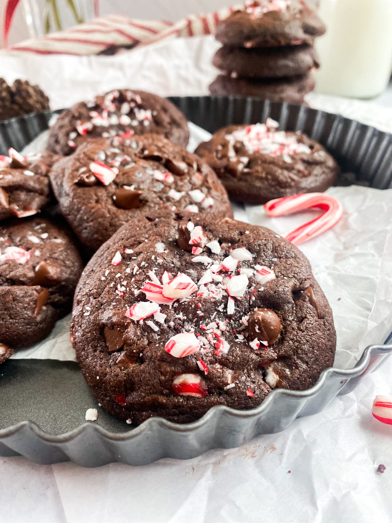 Chocolate Peppermint Cookies - Caitlin's Table