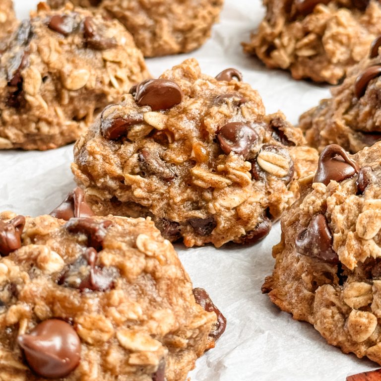 Healthy Banana Oatmeal Cookies - Caitlin's Table