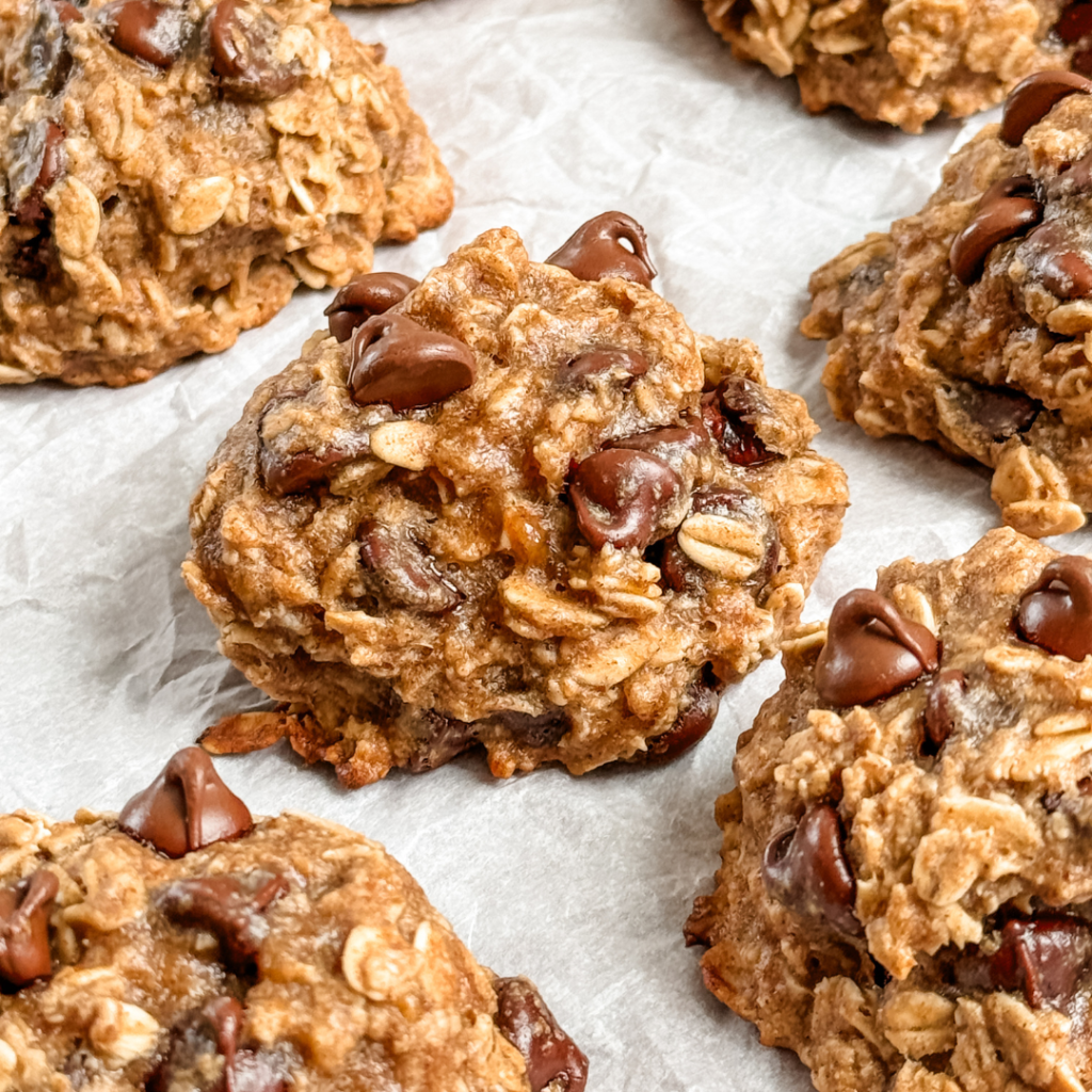 Healthy Banana Oatmeal Cookies - Caitlin's Table