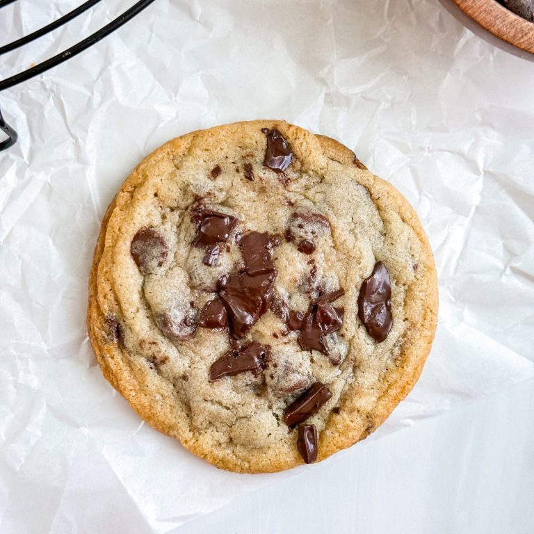 Egg Yolk Chocolate Chip Cookies - Caitlin's Table