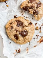 Brown Butter oatmeal chocolate chip cookies - Caitlin's Table