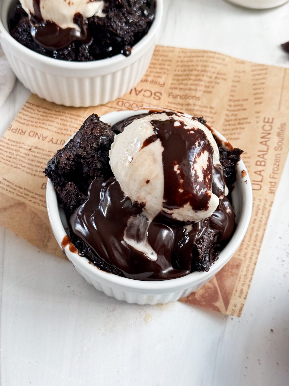 Hot Fudge Pudding Chocolate Cake - Caitlin's Table