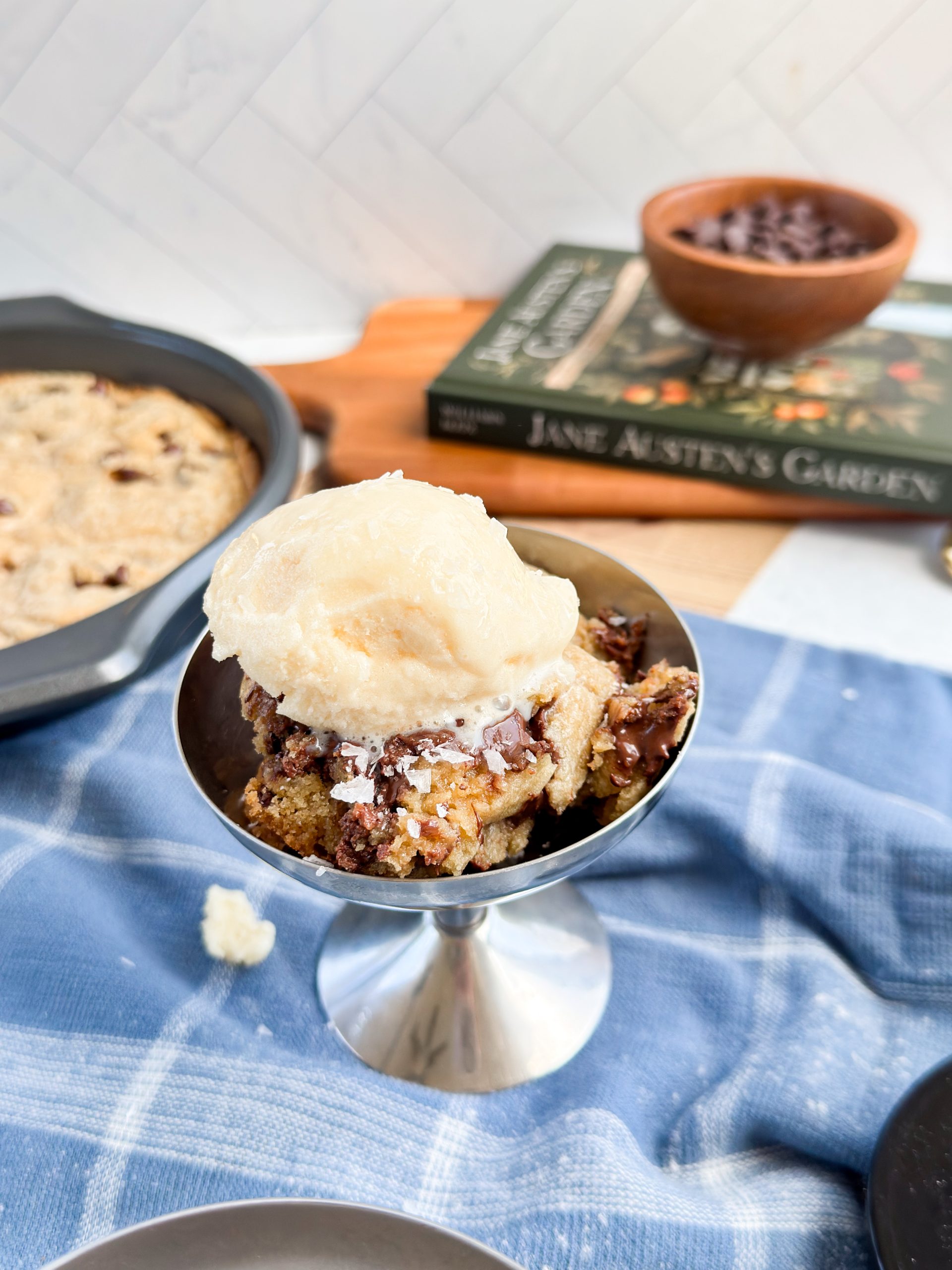 Brown Butter Scoopable Chocolate Chip Cookies - Caitlin's Table