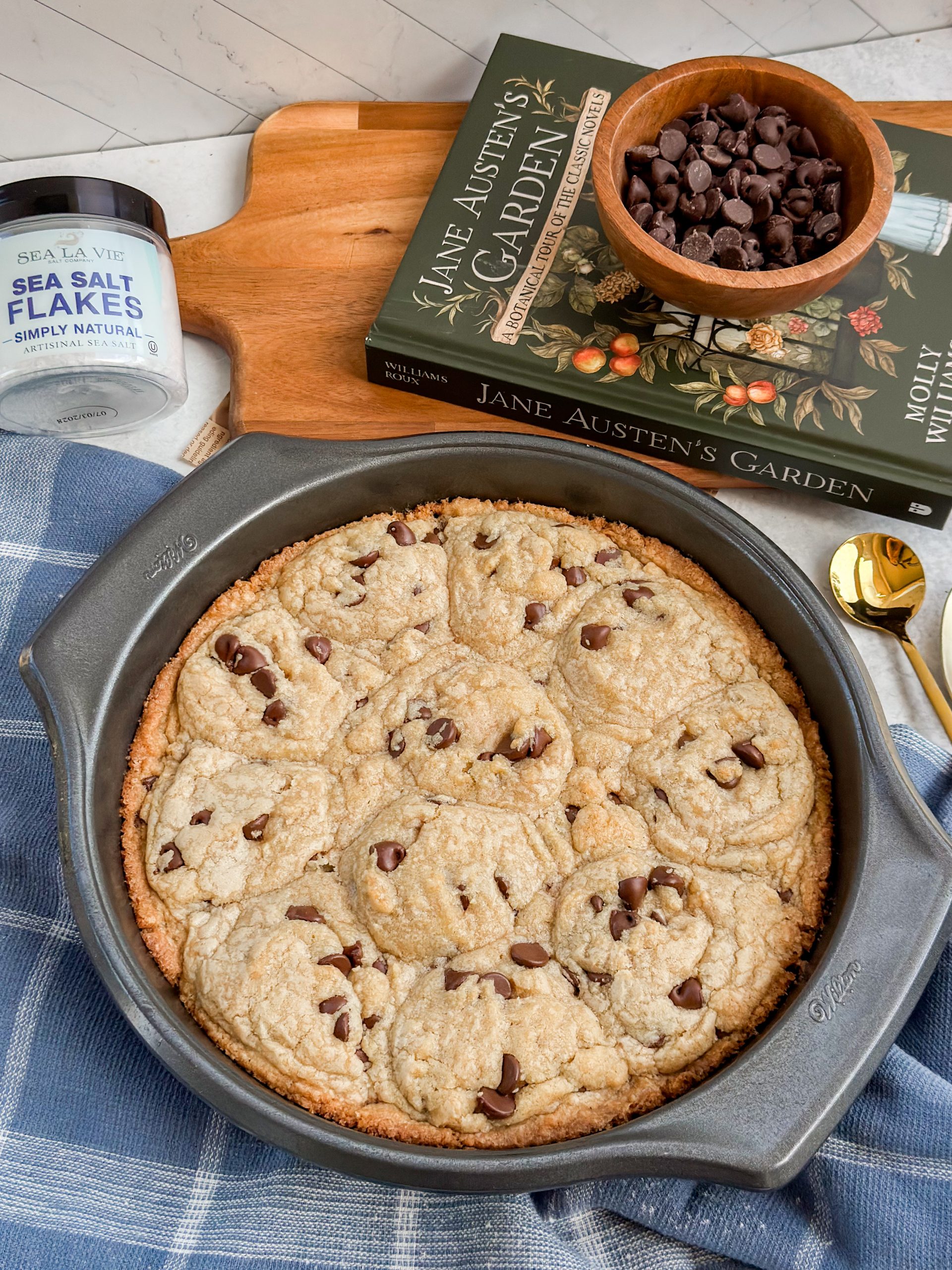 Brown Butter Scoopable Chocolate Chip Cookies - Caitlin's Table